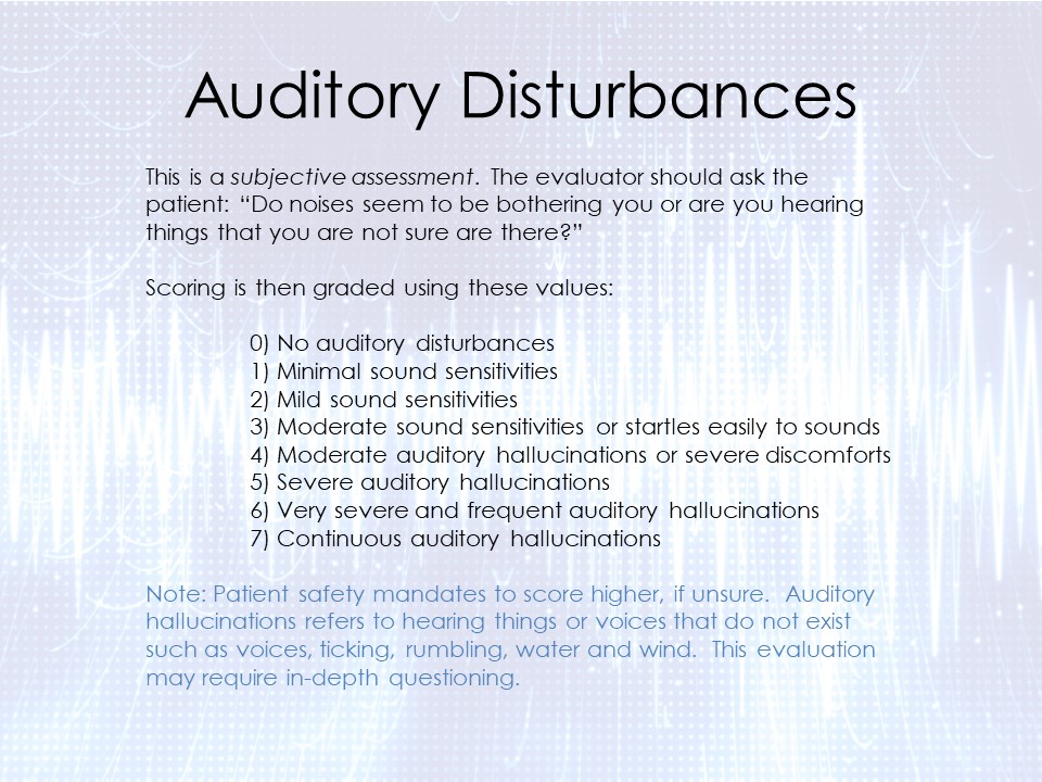 CIWA-Ar – Critical Tool in Assessing Alcohol Withdrawal - Tully Hill®