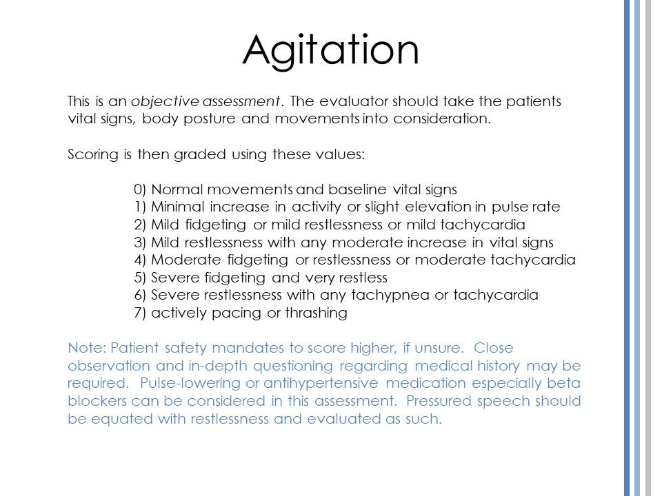 CIWA-Ar – Critical Tool in Assessing Alcohol Withdrawal - Tully Hill®