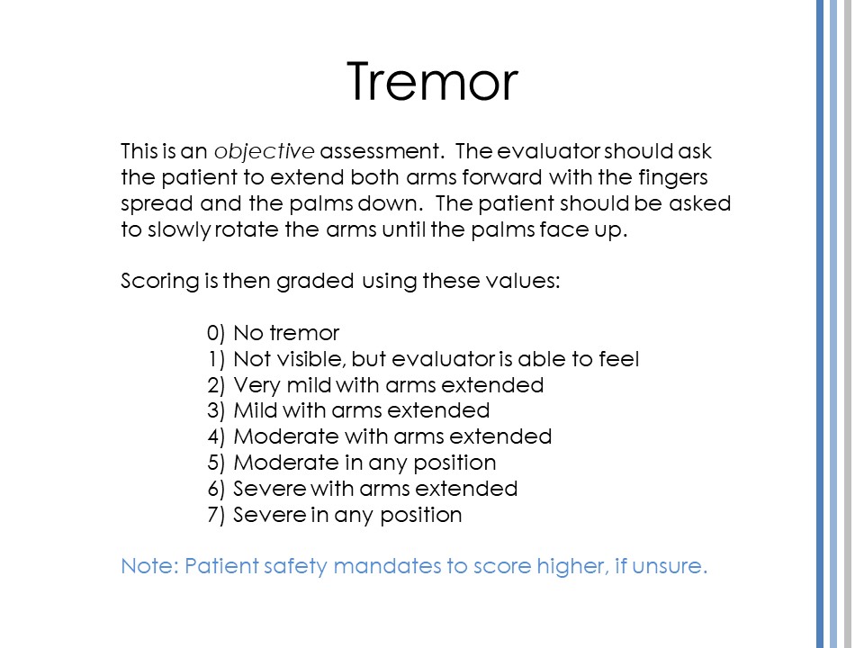 CIWA-Ar – Critical Tool in Assessing Alcohol Withdrawal - Tully Hill®